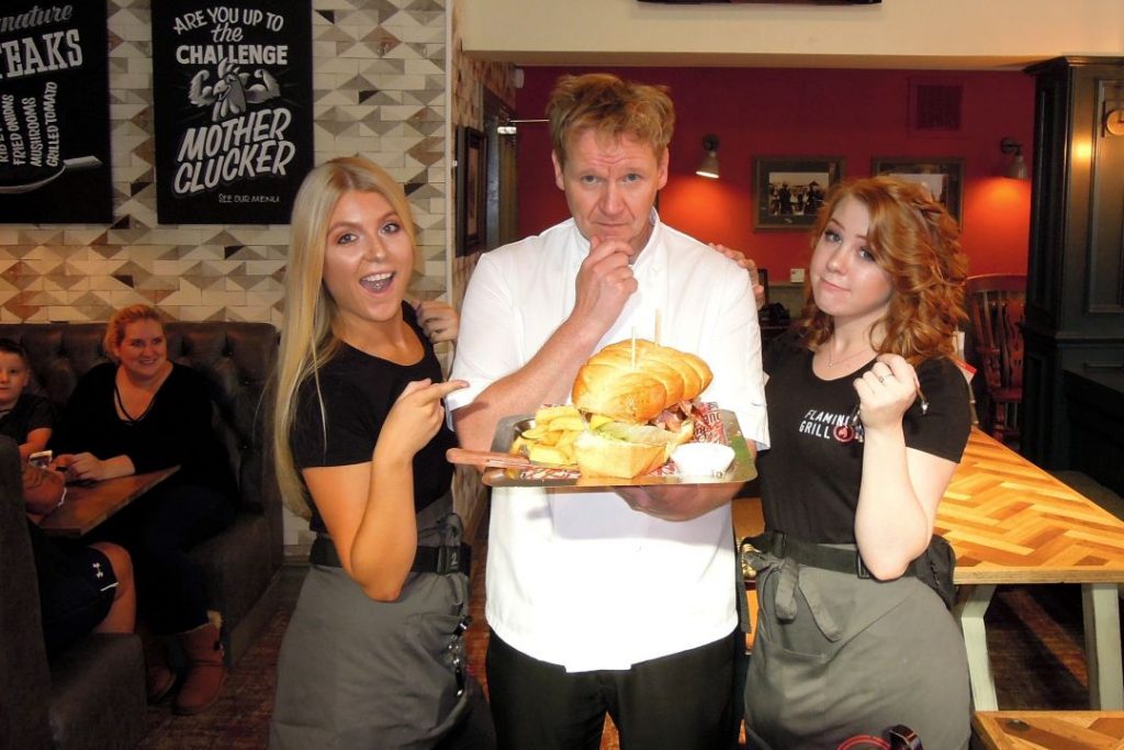 Gordon Ramsay Lookalike at the Summit Inn Oldham - Gordon Ramsay Lookalike